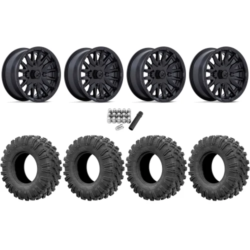 EFX MotoRavage 30x10-15 (8ply) Radial Tires on MSA M49 Creed Matte ...