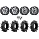 Assassinator Mud Tires 28x10-14 on MSA M52 Radar Machined Wheels