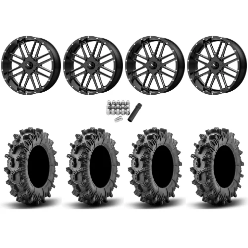 Terminator MAX 35x10-22 Tires on MSA M35 Bandit Wheels