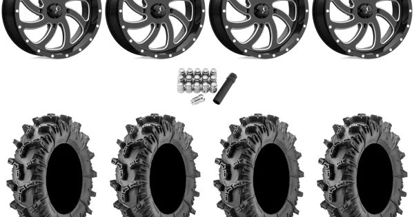 Terminator MAX 42x10-22 Tires on MSA M36 Switch Milled Wheels