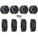 System 3 XT400 30x10-14 Tires on MSA M49 Creed Matte Black Wheels