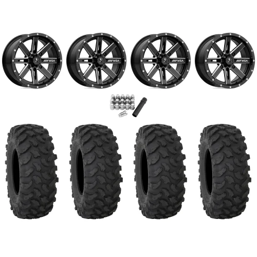 System 3 XTR370 30x10-14 Tires on MSA M41 Boxer Wheels
