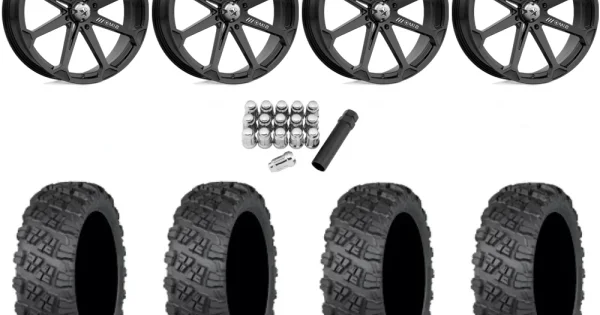 ITP Versa Cross V3 Tires 33x10-20 on MSA M12 Diesel Wheels