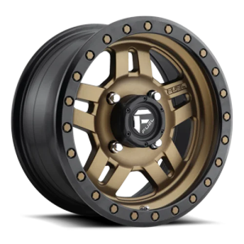 Fuel Off-Road Anza D583 Bronze w/ Black Ring 15x7 Wheel/Rim