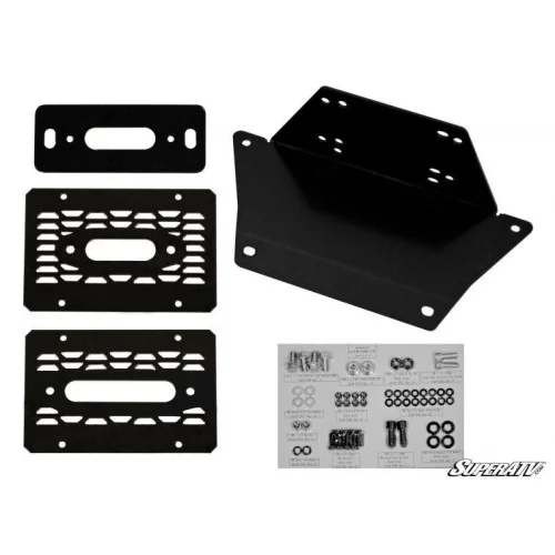 Polaris Ranger 1000 Winch Mounting Plate
